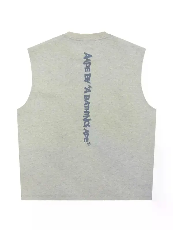 AAPE BY *A BATHING APE Appliqué Sleeveless Vest