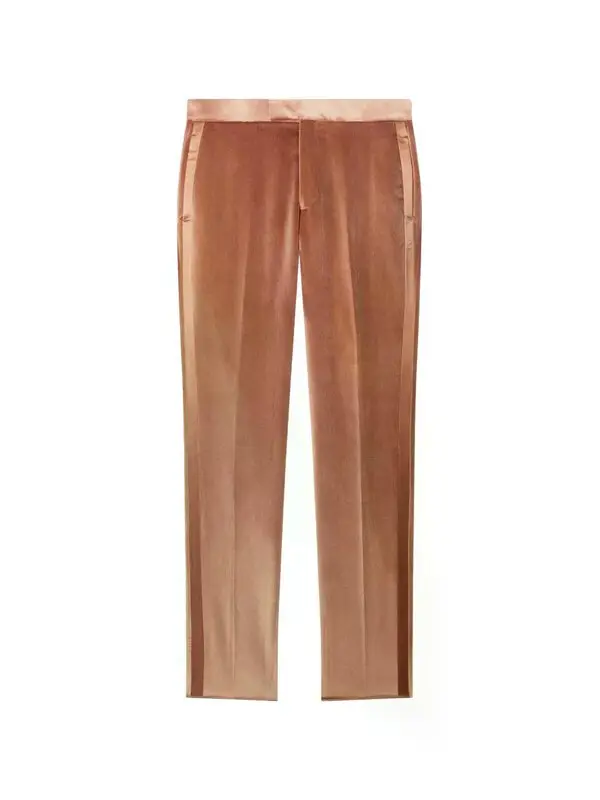 Paul Smith Velvet Tailored Trousers - Brown