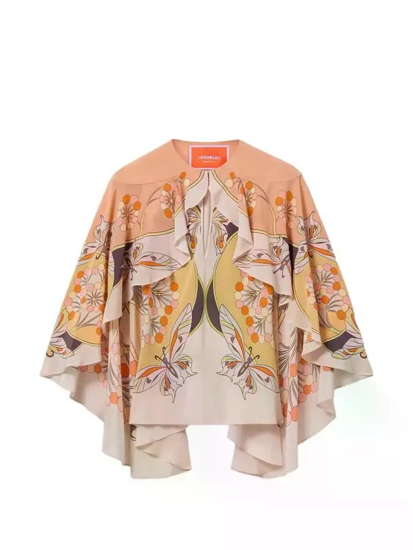 La DoubleJ Magic Ruffled Top - Neutrals