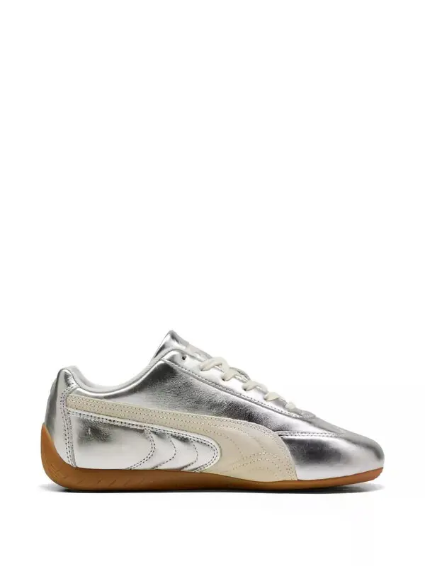 PUMA Speedcat Leather Sneakers - Silver