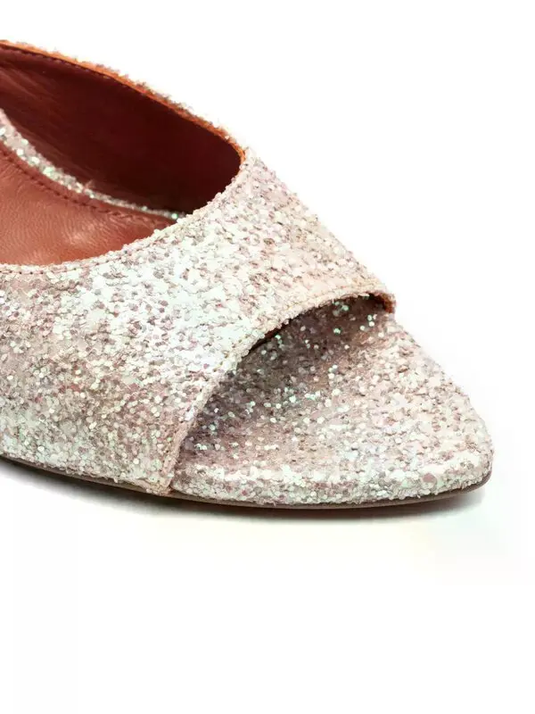 CASTAGNA Glitter-embellished Sandals