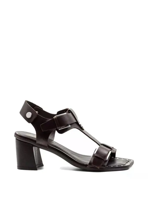 Ash Criss Leather Sandals - Brown