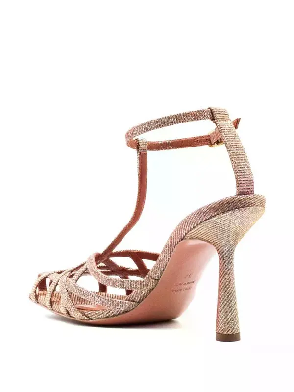 CASTAGNA Lidia T-strap Cage Sandals