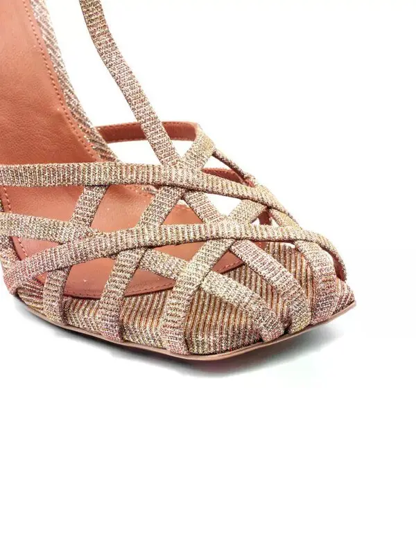 CASTAGNA Lidia T-strap Cage Sandals