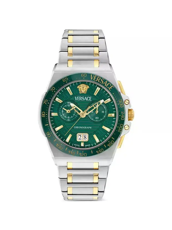 Versace Greca 43mm Watch - Green