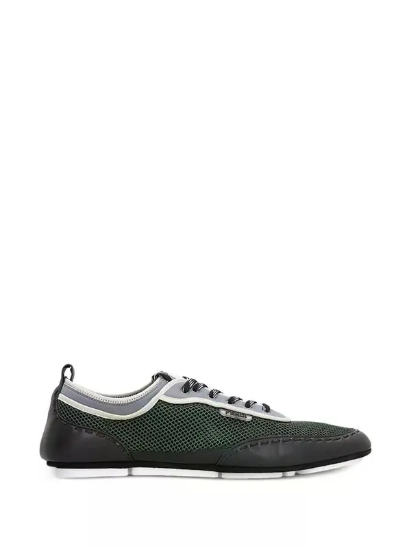 Fendi Lace-up Sneakers - Green