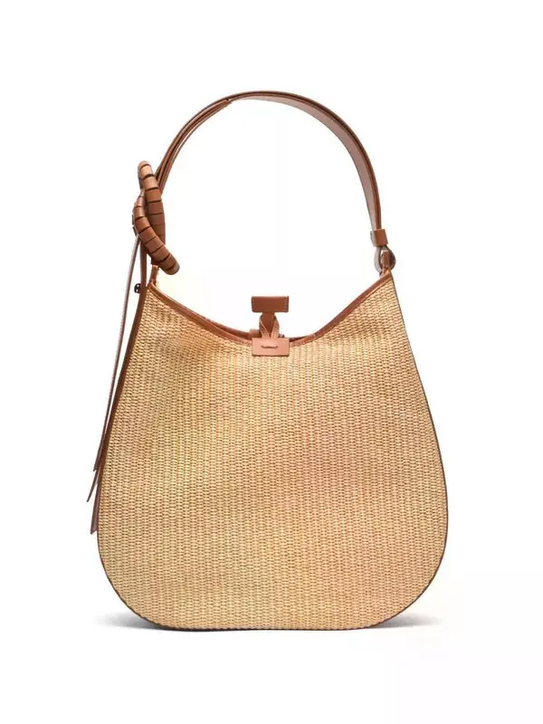 Casadei Vandome Shoulder Bag - Neutrals