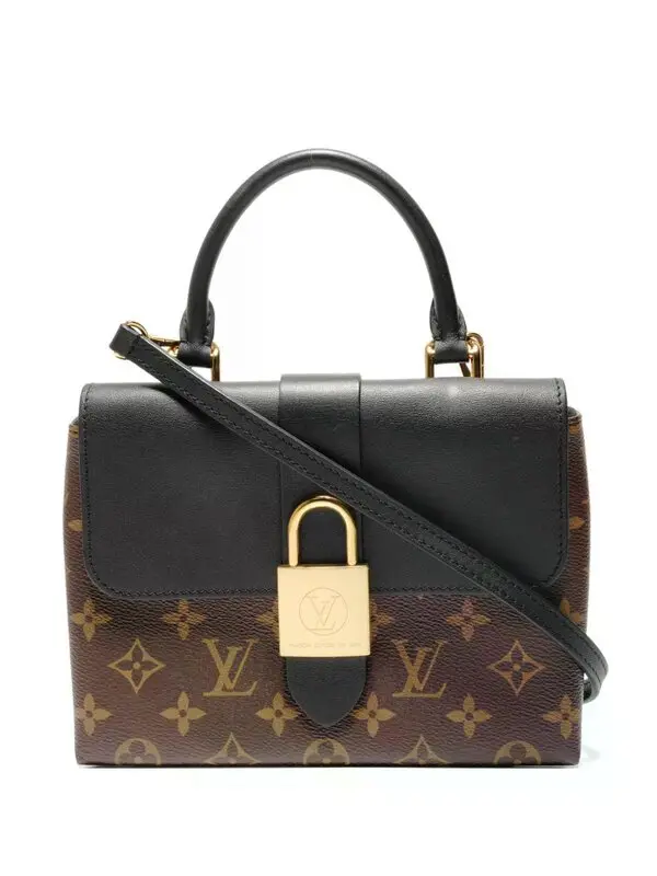 LOUIS VUITTON 2021 Monogram Top Handle Bag - Brown
