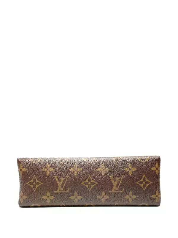 LOUIS VUITTON 2021 Monogram Top Handle Bag - Brown