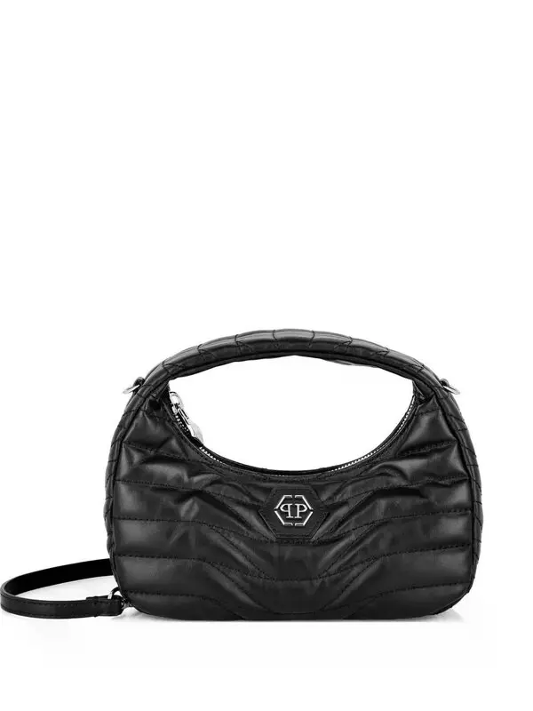 Philipp Plein Quilted Mini Bag - Black