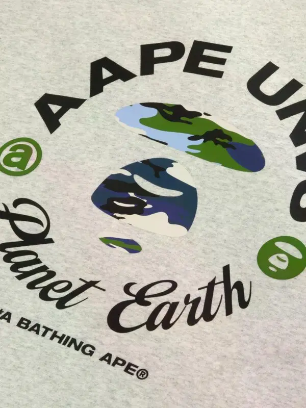 AAPE BY *A BATHING APE Earth Logo T-shirt