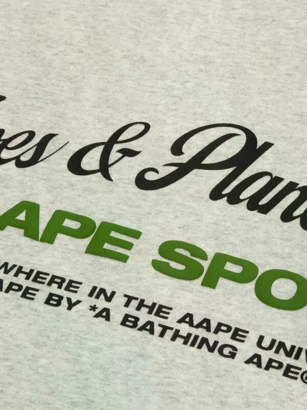 AAPE BY *A BATHING APE Earth Logo T-shirt