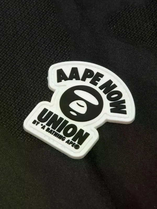 AAPE BY *A BATHING APE Embroidered Logo Shirt - Black