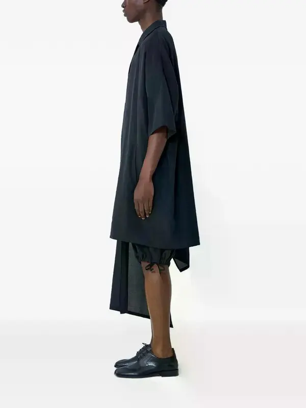 Yohji Yamamoto Short-sleeve Buttoned Shirt