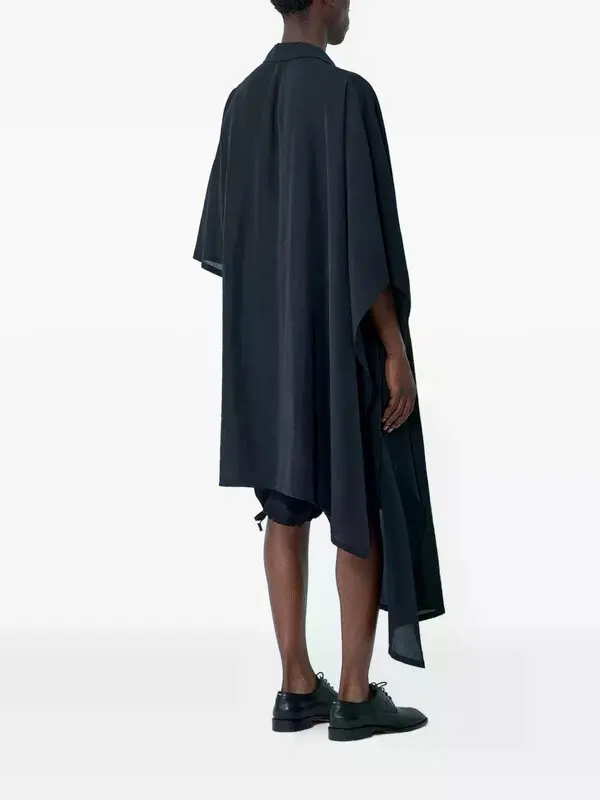 Yohji Yamamoto Short-sleeve Buttoned Shirt