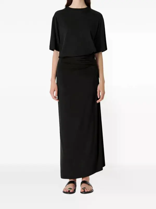 IRO PARIS Elyris Draped Maxi Skirt