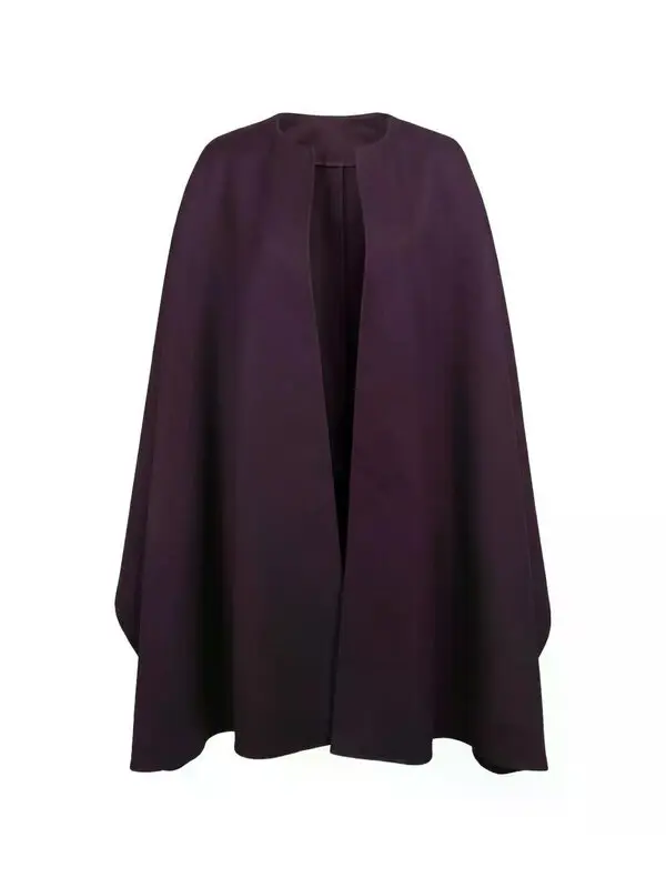Valentino Garavani Belted Cape - Purple