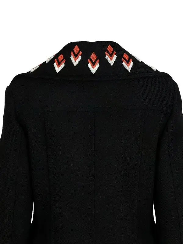 Valentino Garavani Embellished Double-breasted Coat