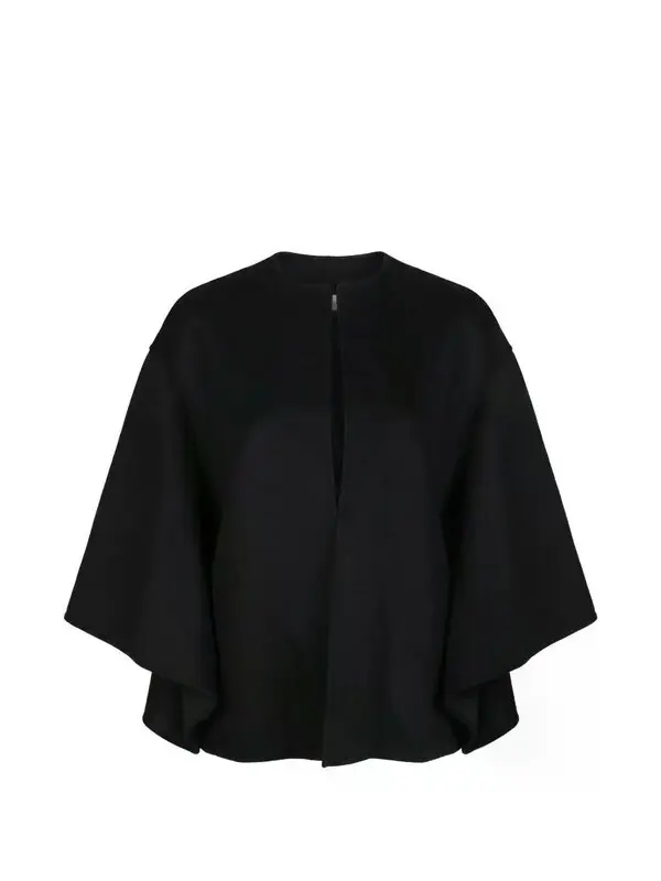 Valentino Garavani Open-front Jacket - Black