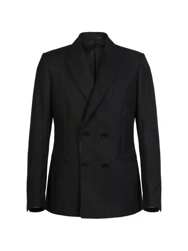 Valentino Garavani Double-breasted Jacket - Black