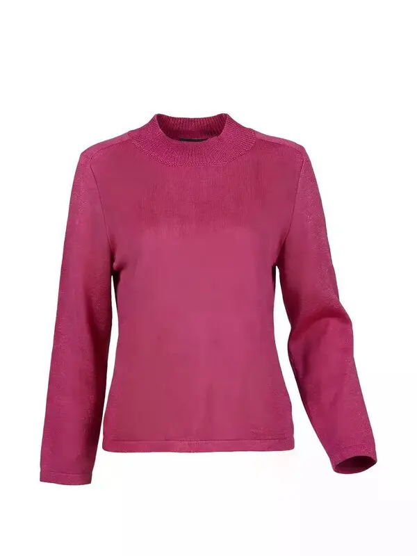 Valentino Garavani Long-sleeve Mock-neck Sweater - Pink