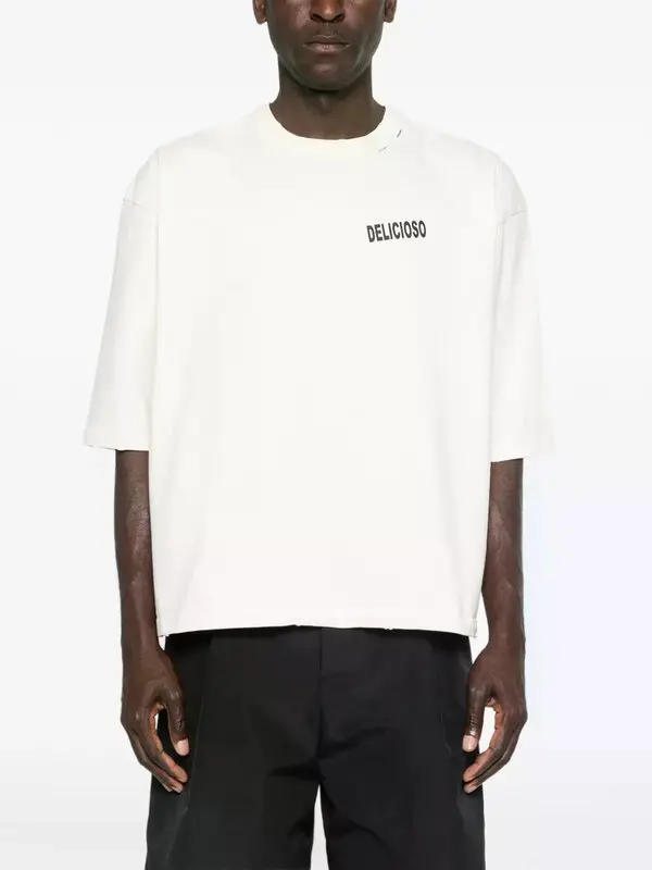 WILLY CHAVARRIA Short-sleeve T-shirt - Neutrals