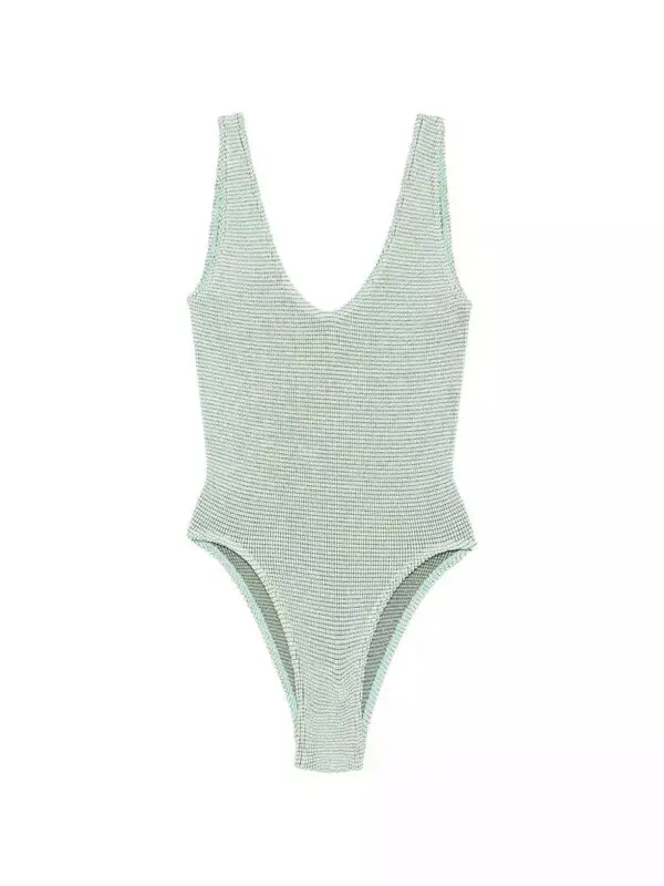 Bond Eye Mara Sleeveless V-neck Swimsuit - Green