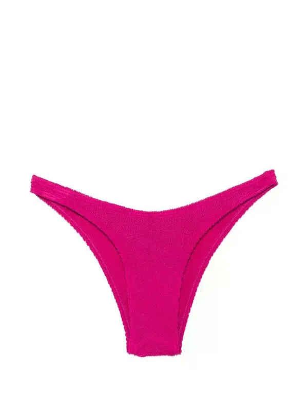 Bond Eye Scene Textured Bikini Bottom - Pink