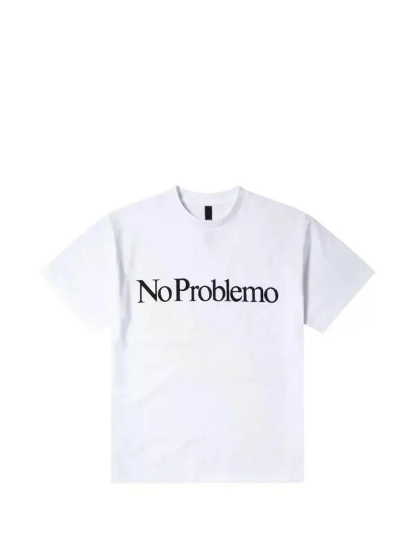 NO PROBLEMO Short-sleeve T-shirt - White