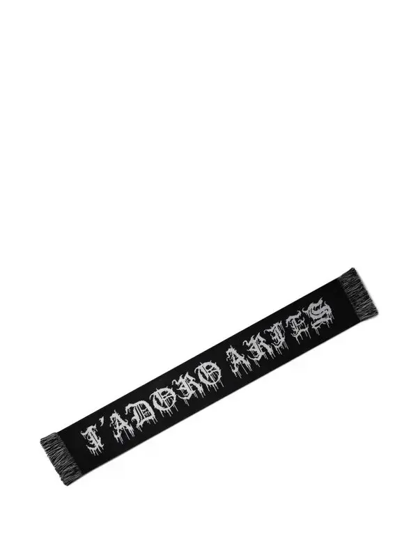 Aries J'adoro Column Scarf - Black