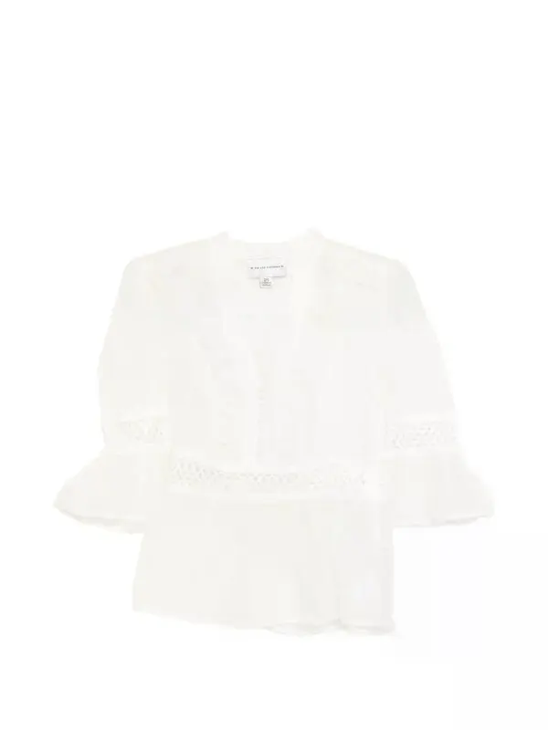 WE ARE KINDRED Peplum-hem Blouse