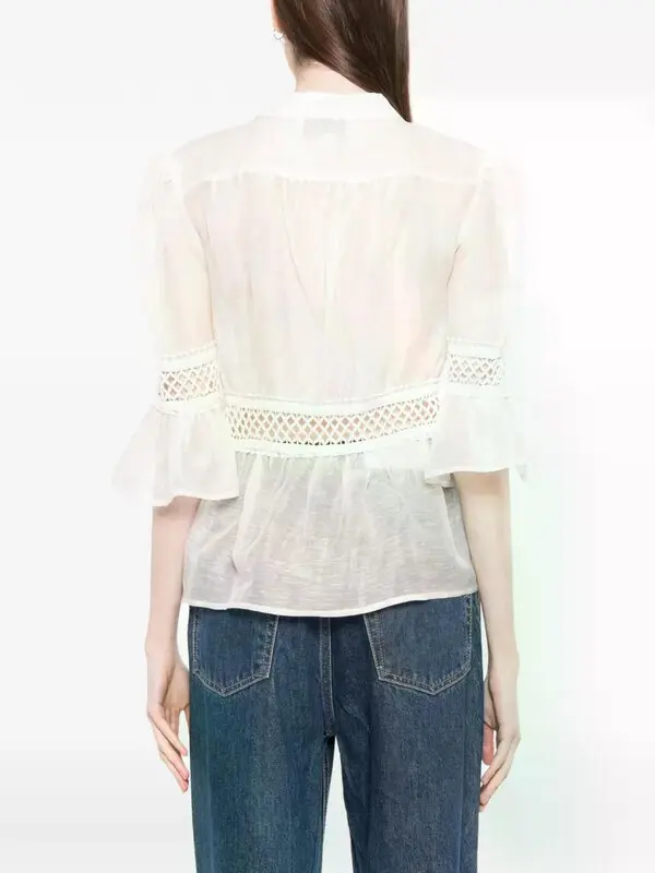 WE ARE KINDRED Peplum-hem Blouse