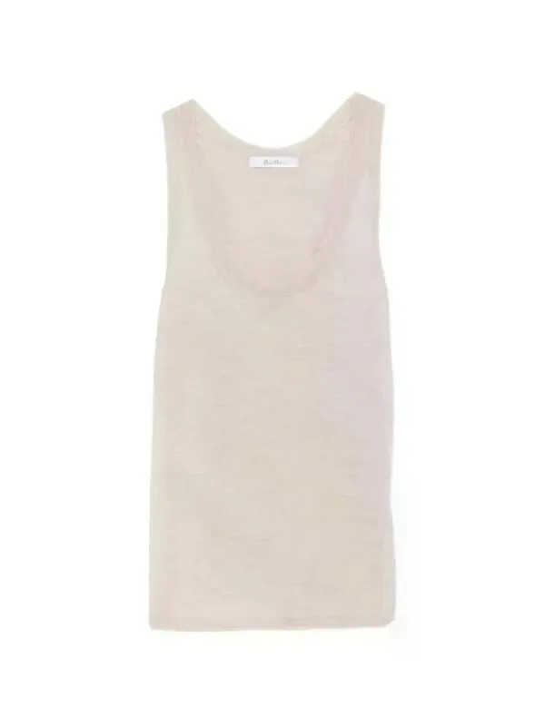 Max Mara Cashmere Tank Top - Neutrals
