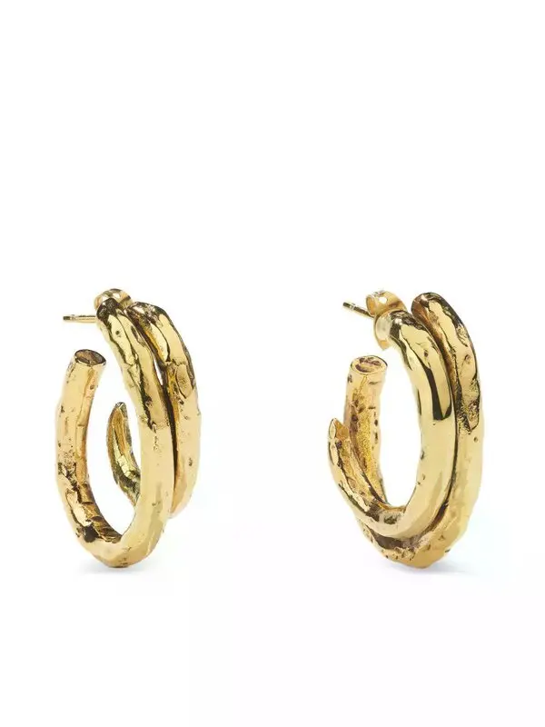 GOOSSENS Lutèce Hoop Earrings - Gold