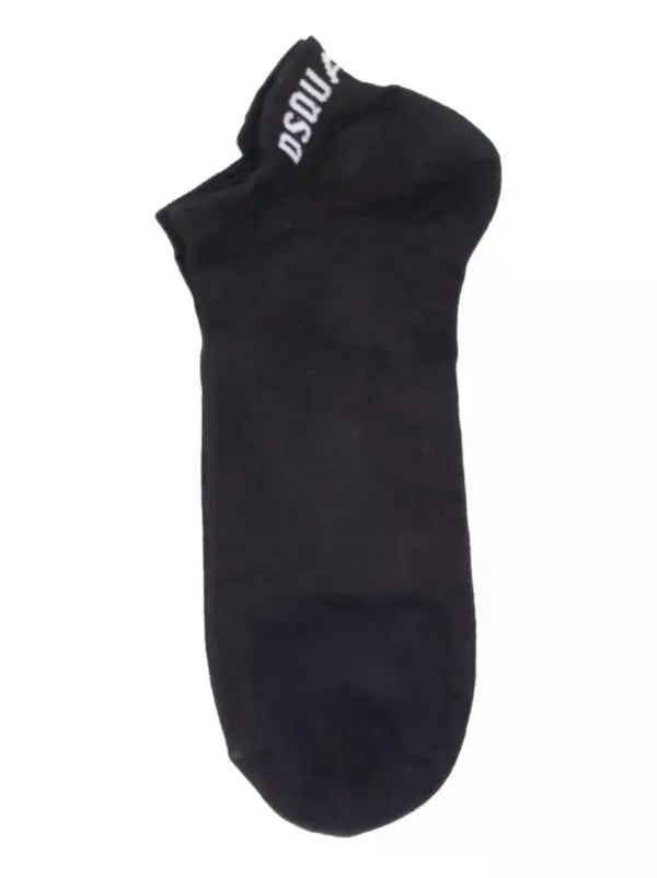 Dsquared2 Logo Invisible Socks - Black