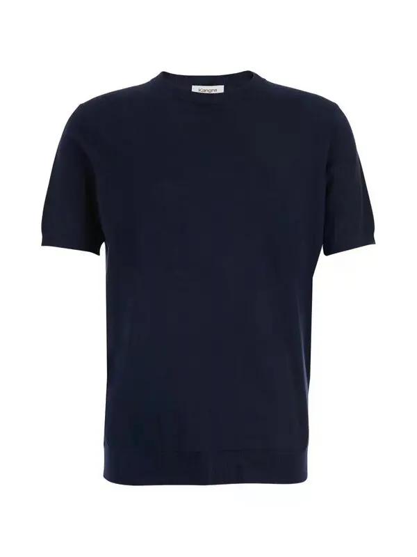 KANGRA Crew-neck T-shirt - Blue