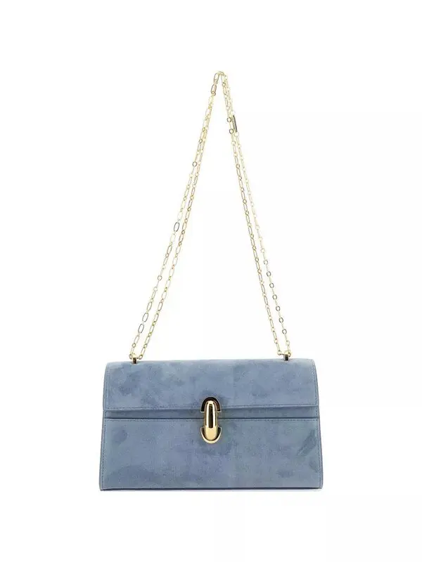 Savette Symmetry Chain-strap Shoulder Bag - Blue
