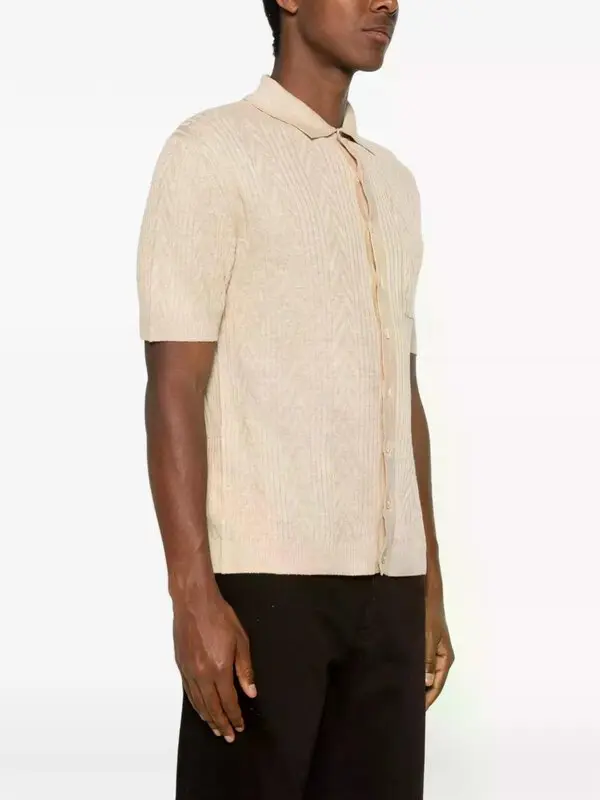 DANIELE FIESOLI Buttoned Pocket Linen Jacket