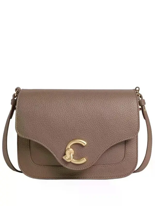 COCCINELLE Small C-me Shoulder Bag - Brown