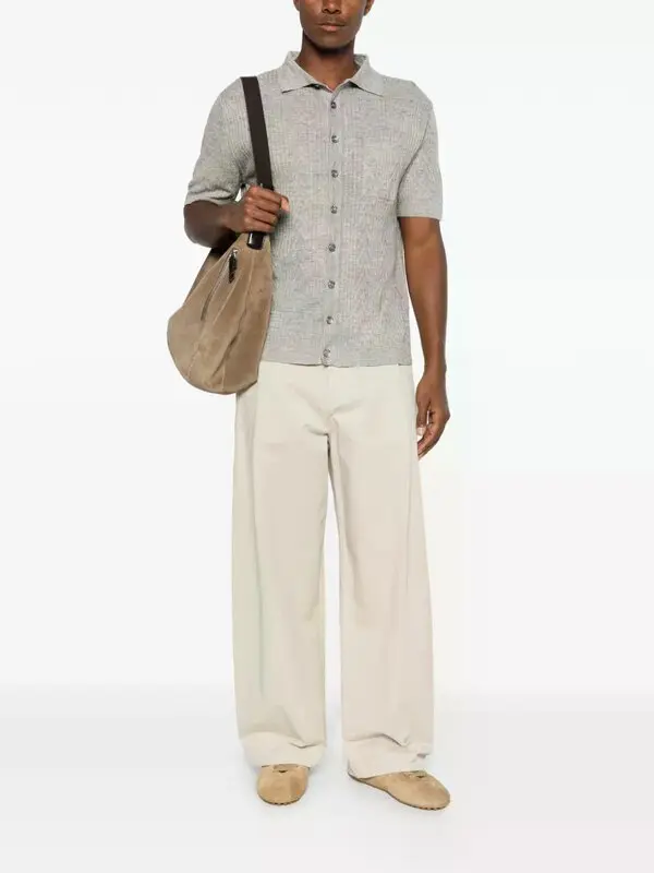 DANIELE FIESOLI Buttoned Ribbed Jacket