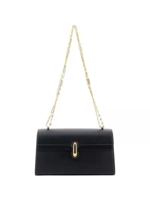 Savette Symmetry Chain-strap Shoulder Bag - Black