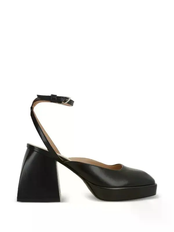 NODALETO Bulla Jones Ankle-strap Pumps - Black