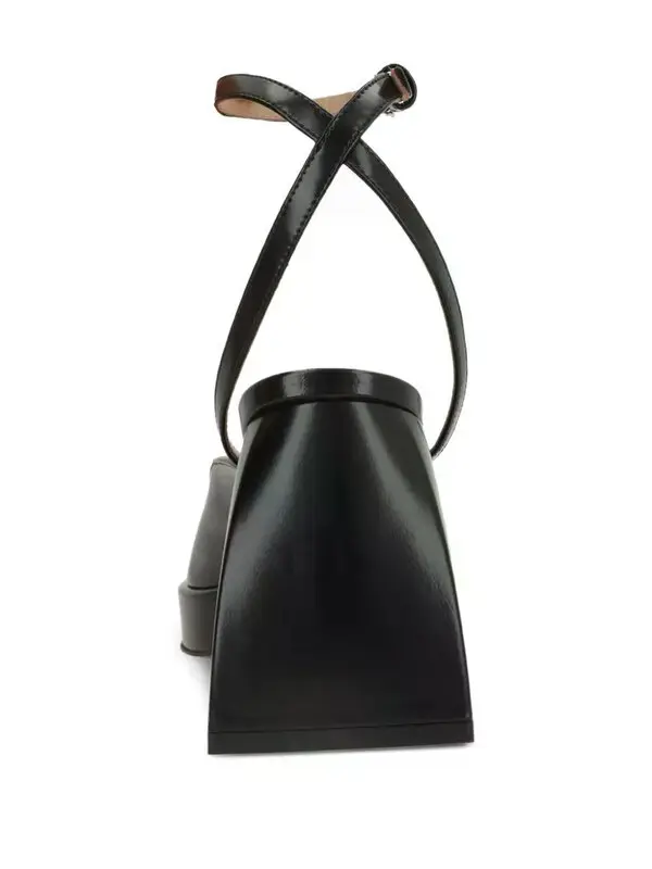 NODALETO Bulla Jones Ankle-strap Pumps - Black