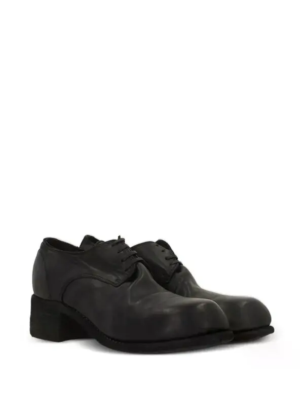 Guidi Round-toe Derby Shoes