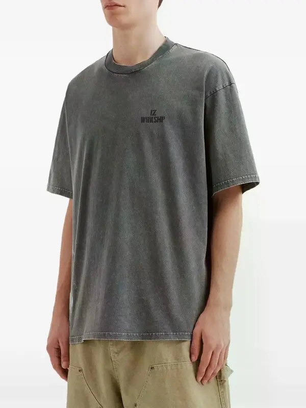Izzue Crew-neck Cotton T-shirt