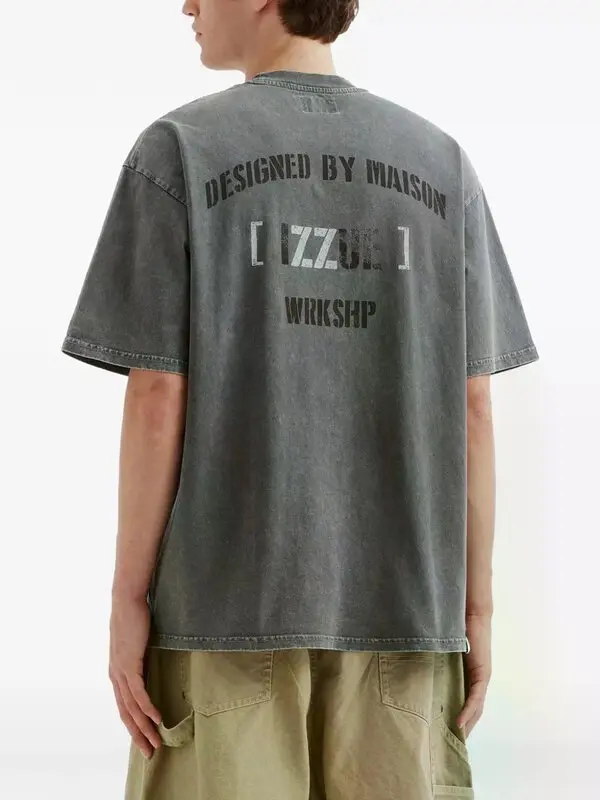 Izzue Crew-neck Cotton T-shirt