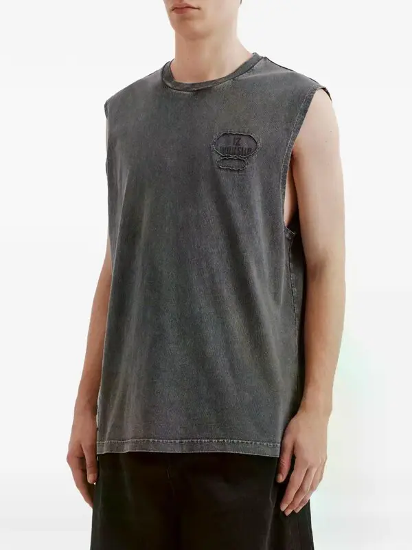 Izzue Sleeveless T-shirt - Grey