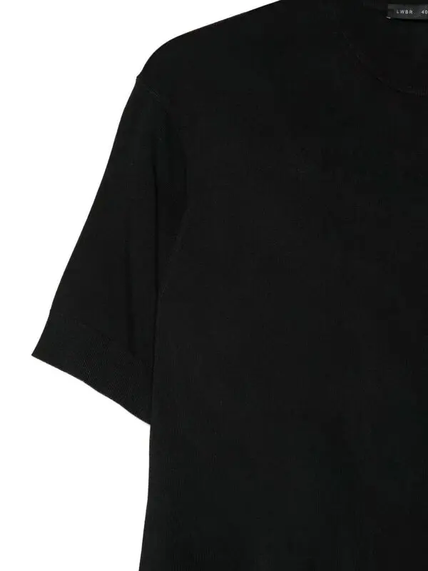 LOW BRAND Crewneck Panelled T-shirt