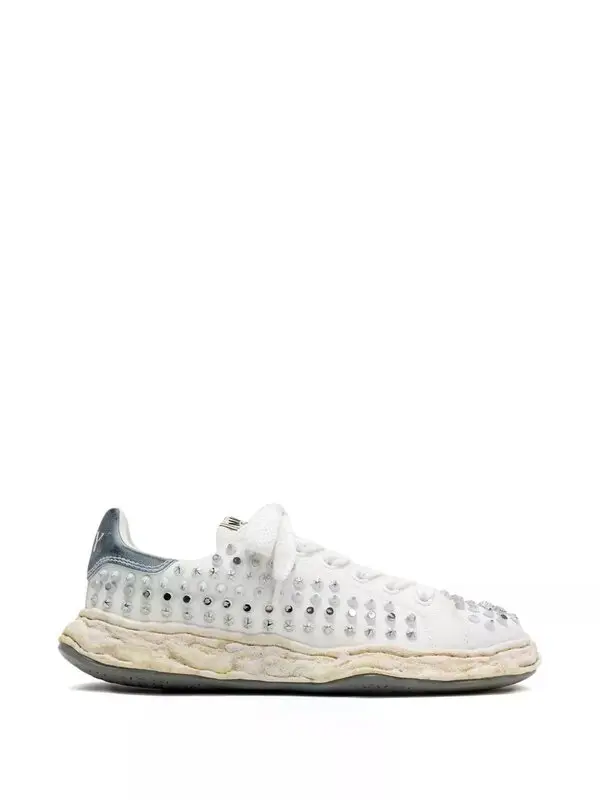 Mihara Yasuhiro Charles Studded Sneakers - White