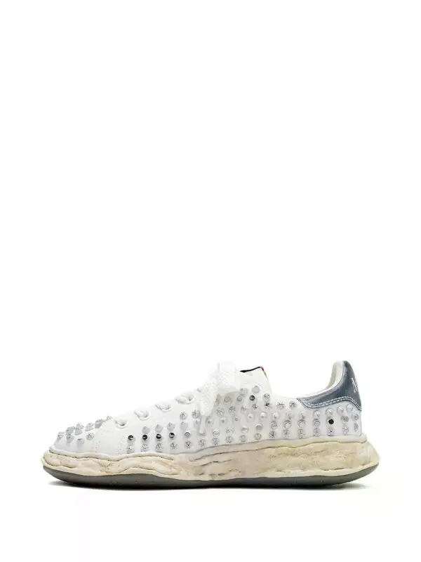 Mihara Yasuhiro Charles Studded Sneakers - White